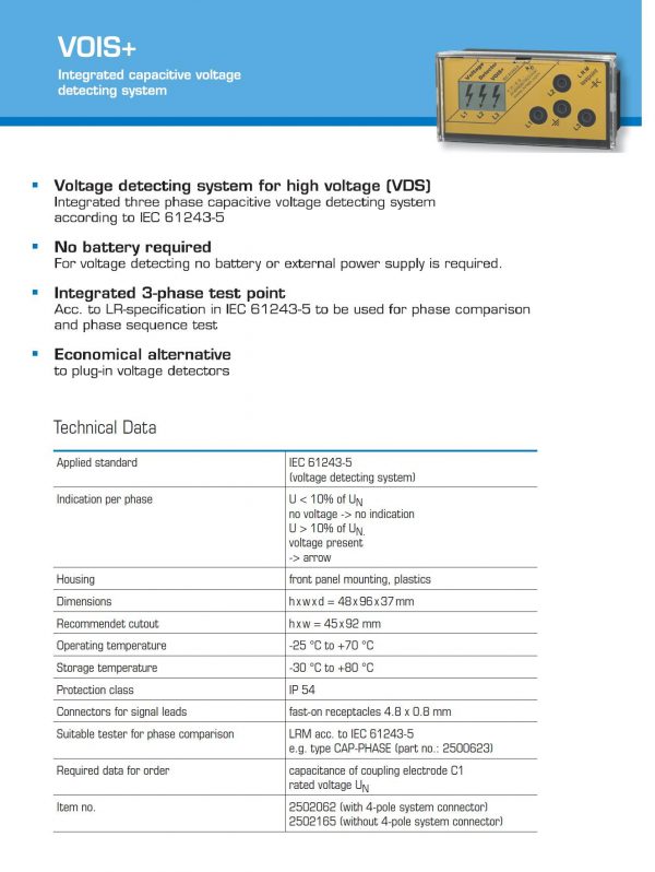 خرید نشانگر ولتاژ | نیکان تجهیز