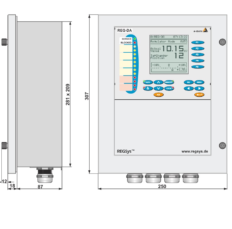 رله AVR ترانس مدل REG-DA | نیکان تجهیز